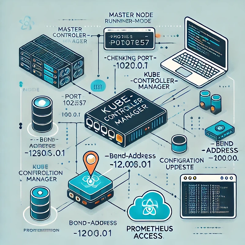 prometheus-kube-prometheus-kube-controller-manager/0 해결방법