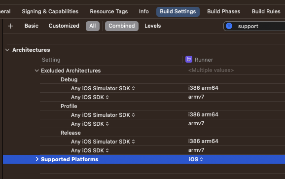 [Flutter] 빌드시 DVTCoreDeviceEnabledState_Disabled 에러 해결방법