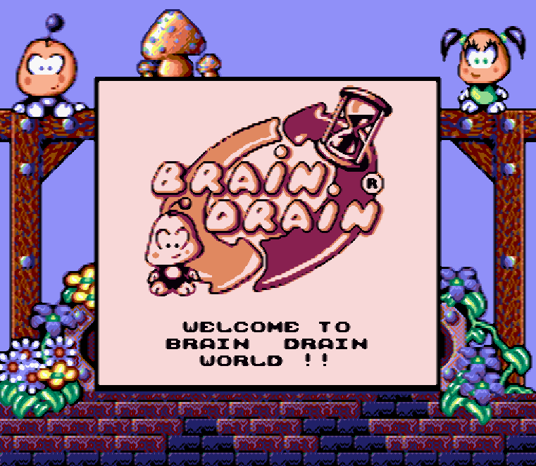 GB - Brain Drain (게임보이 / ゲームボーイ 게임 롬파일 다운로드)