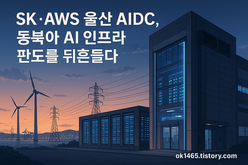 SK·AWS 울산 AIDC, 동북아 AI 인프라 판도를 뒤흔들다