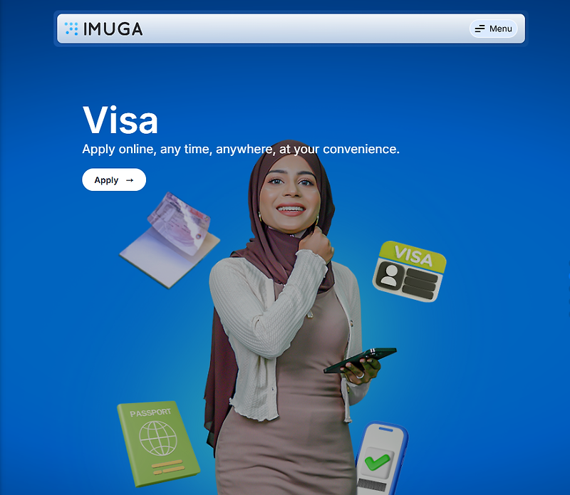 몰디브 IMUGA 입국신고서 작성 방법