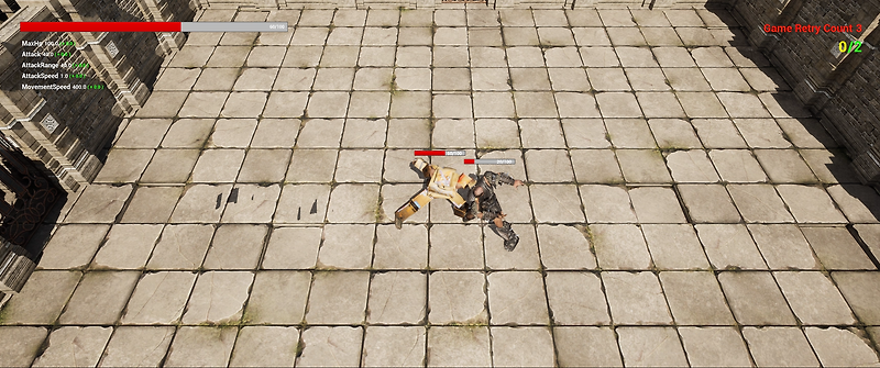 [unreal5] Mini Project Arena Battle