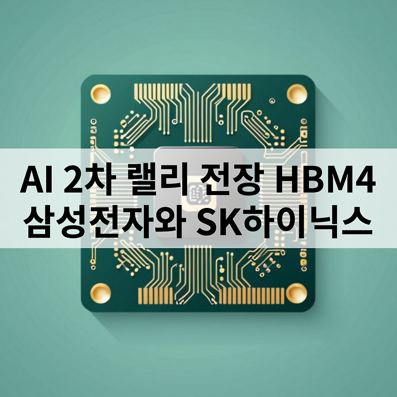 AI 반도체 2차 랠리 전망: 삼성전자·SK하이닉스의 HBM4