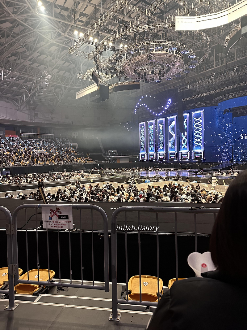 체조 KSPO돔 2층 2열 시야 / 우블 / 더보이즈 제너콘 앙콘