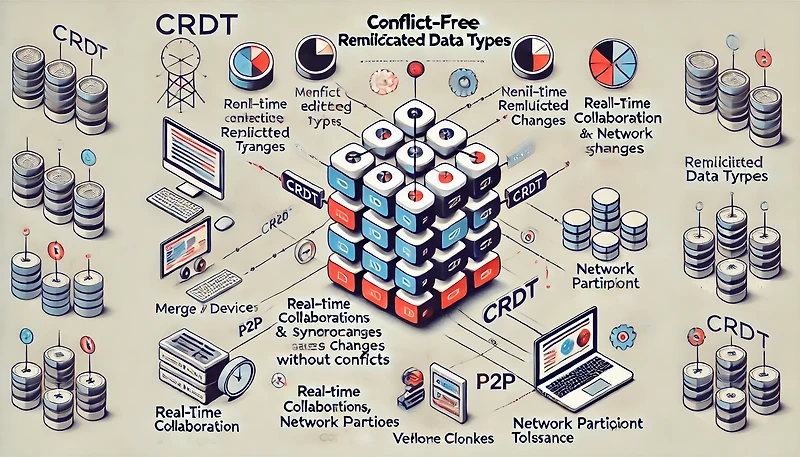 CRDT (Conflict-Free Replicated Data Types)