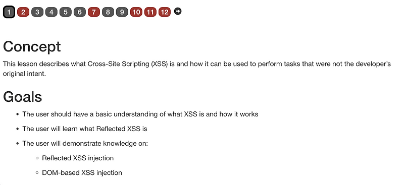 [WebGoat] Injection-Cross Site Scripting 풀이