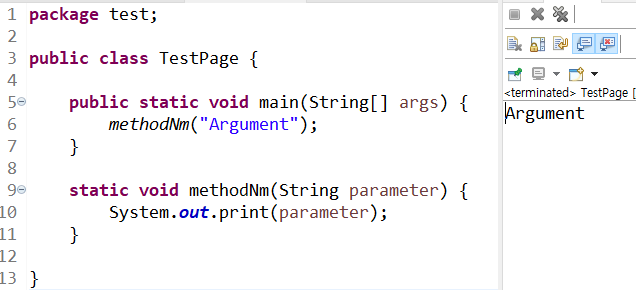[JAVA]인수(=인자) Argument와 매개변수 Parameter