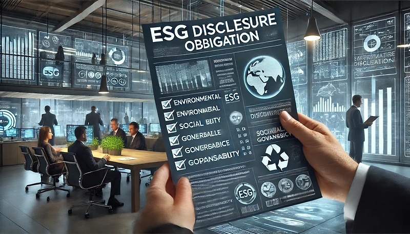2026년 ESG 공시 의무화로 인한 기후변화 대응 전략 시급!