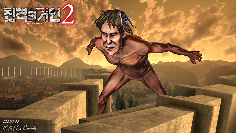 진격의 거인 2 8K 바탕화면