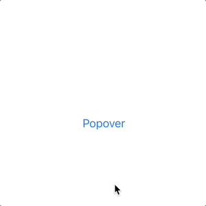 iOS SwiftUI 팝오버 모달 (Popover Modal Tooltip Dropdown)