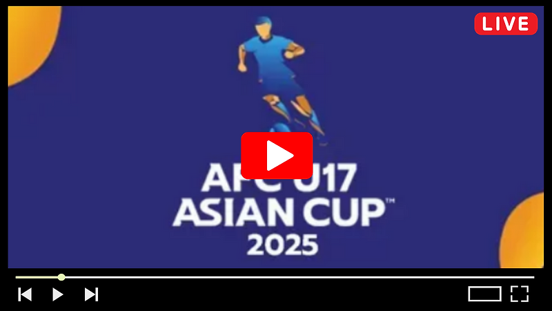 2025 AFC U-17 아시안컵 중계