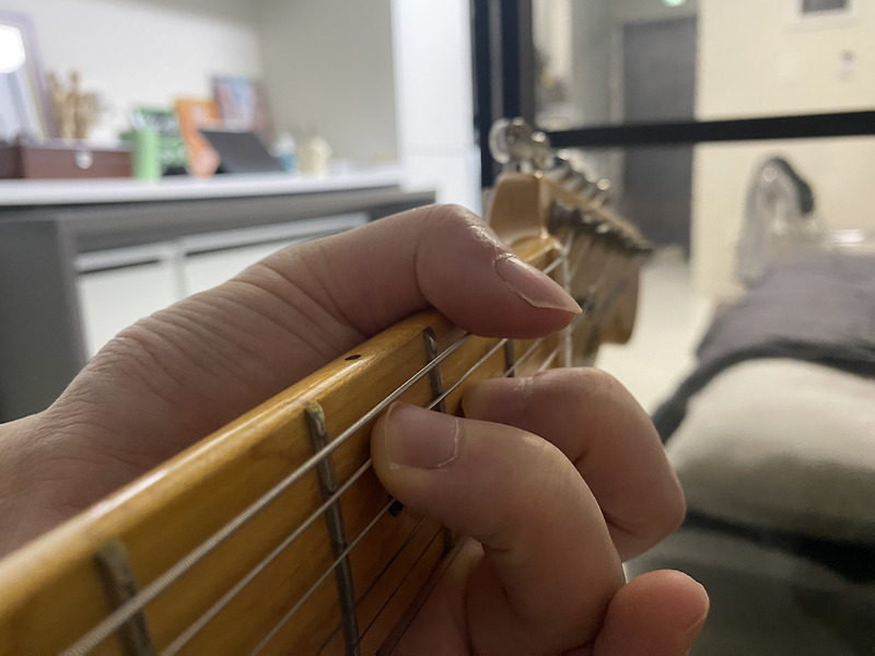 일렉기타연습 - Fretting Hand Muting (뮤트) - SAMJUNG's