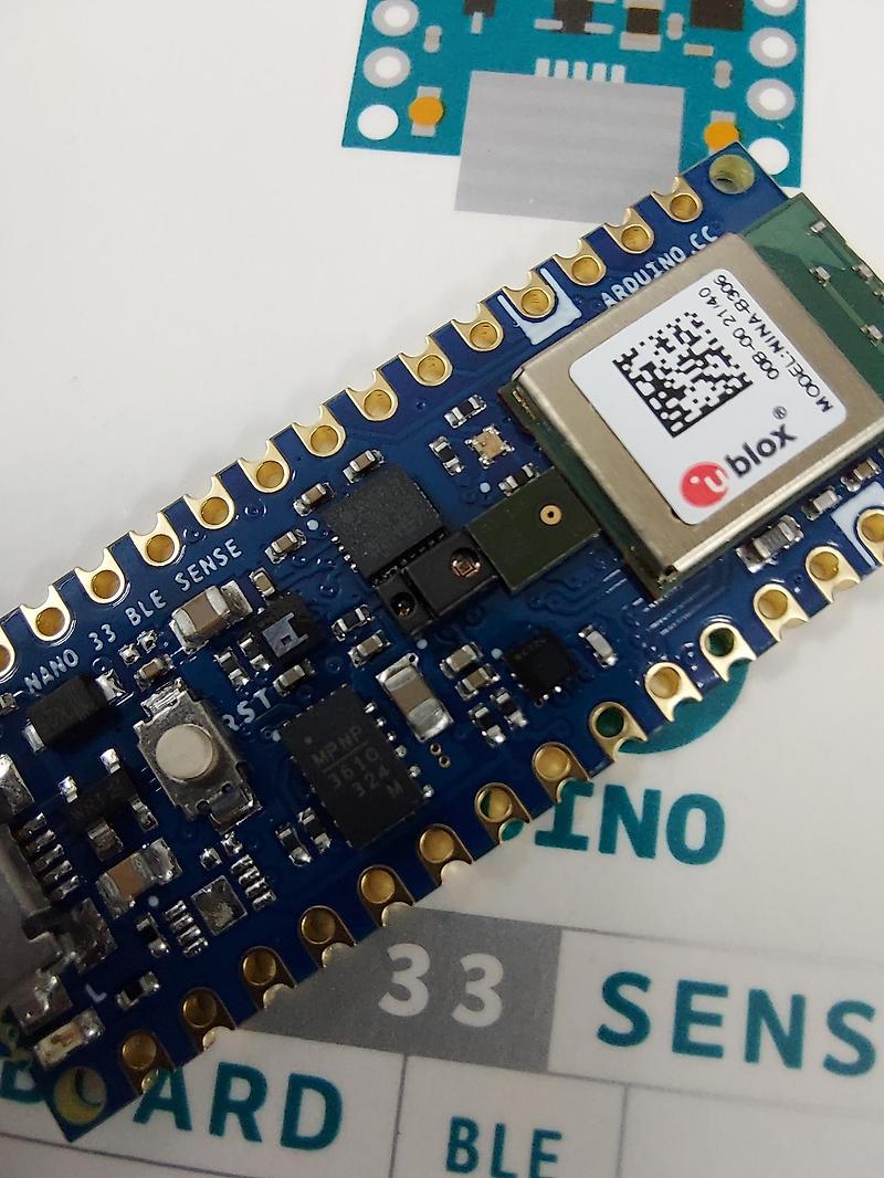 arduino nano BLE 33 sense 설치하기