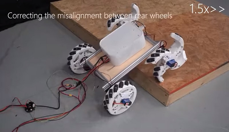 [Locomotion] 자유도와 안정성을 높인 wheg 로봇, OmniWheg: An Omnidirectional Wheel ...