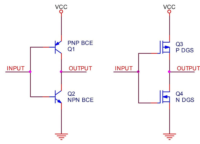 전자 회로 설계 - [I/O] PUSH-PULL, OPEN-DRAIN