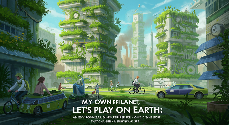 2025 My Own Planet, 지구야 놀자 : 환경 테마 체험 부스와 가족 참여 프로그램