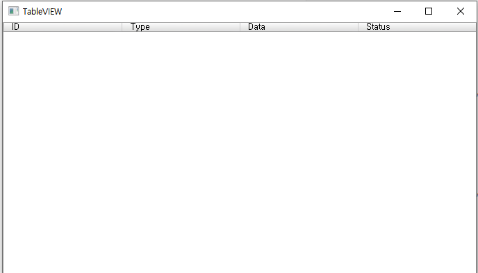 QML + QAbstractTableModel 예제