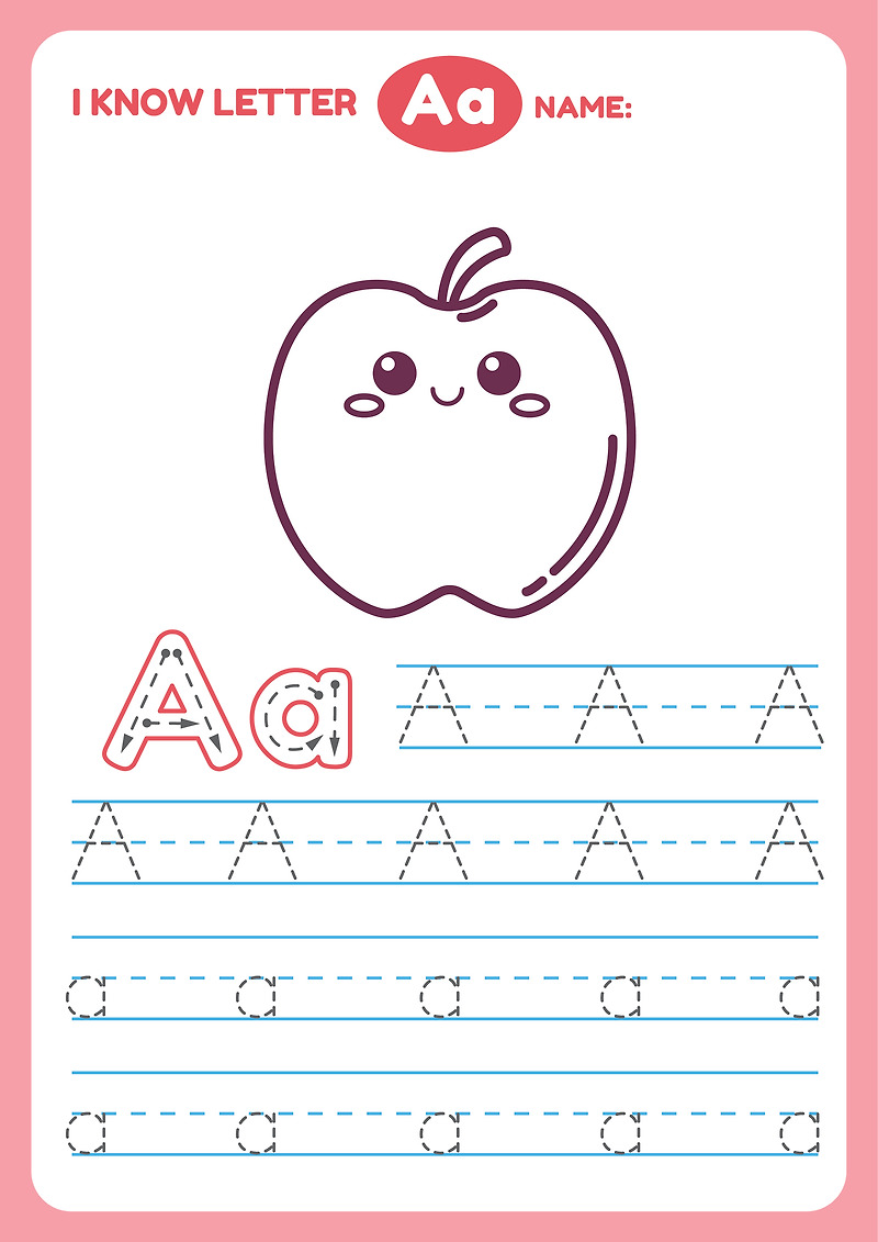a-letter-tracing