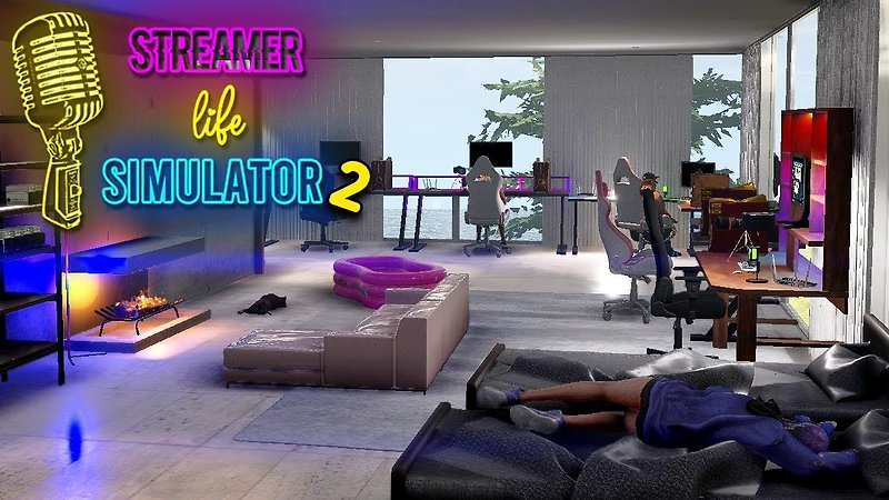 인기 없는 스트리머에서 유명 스트리머까지! - Streamer Life Simulator 2!