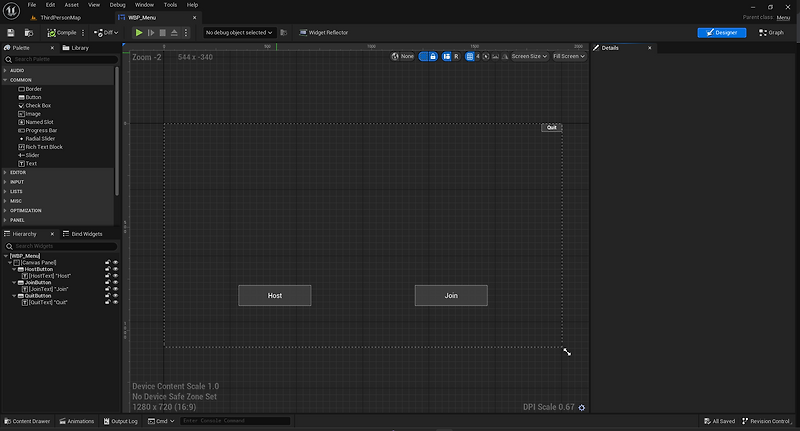 [UE5 - Multiplayer TPS] 언리얼 멀티 플레이어 플러그인 만들기(5): Menu UI 추가 — Beankong's Devlog