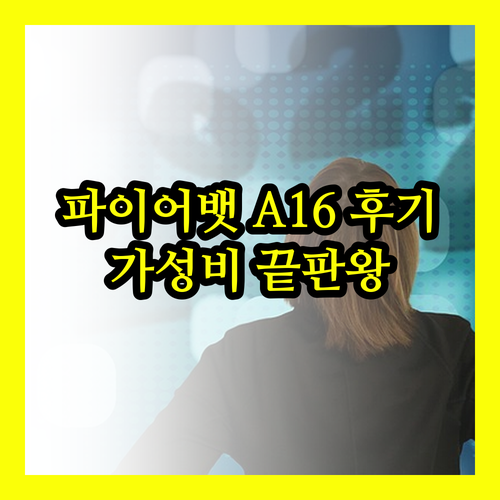 Firebat A16 노트북 Intel N5095 16GB RAM.. 실사용 후기와 가격 비교!