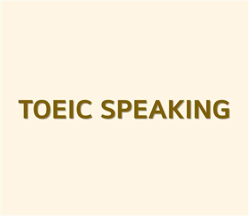 #2 Toeic Speaking Part 5 template by Mel