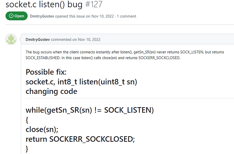 IO Library Issue #127