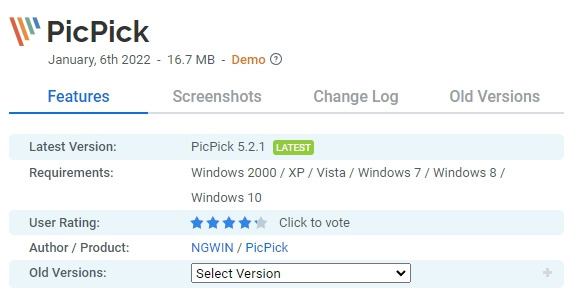 PicPick 무료 다운로드
