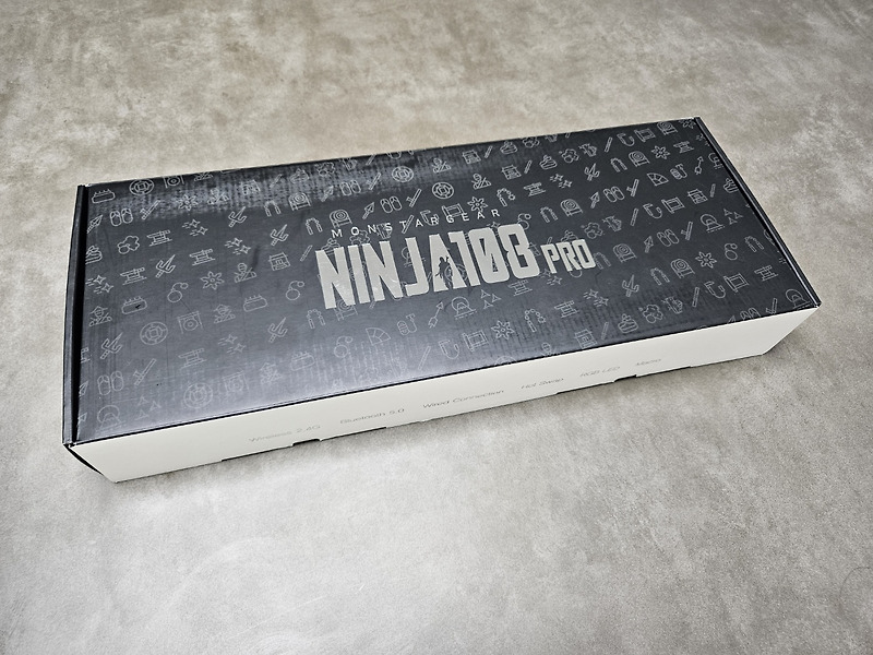 키보드 추천 몬스타기어 닌자108PRO RGB 리뷰