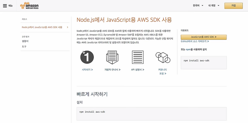 Node.js - AWS SDK