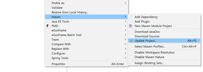 [MAVEN] java.util.zip.ZipException: invalid LOC header (bad signature) 오류