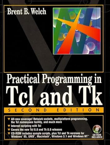 Korea Tcl/Tk Community :: Practical Programming in Tcl & Tk Examples, Second Edition