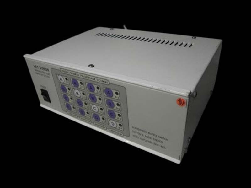 영상-음성 분배기 AV 4in 4out Audio-Video MATRIX SWITCH SYSTEM ART VISION AVM-442