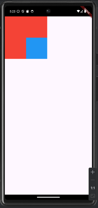 [Flutter] 플러터 Stack 위젯