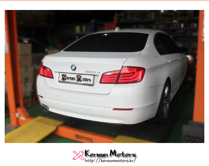 ⊙ BMW F10 520D ① 리어 브레이크 패드(EMF) 교환
