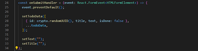 TIL : TypeScript + React를 이용한 todoList 만들어보기