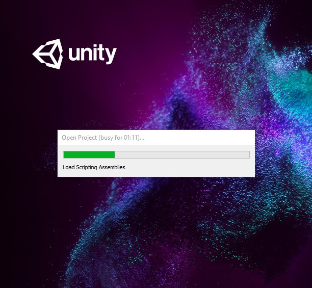 Unity Busy for... 버그? 오류 해결방법을 찾아보다.