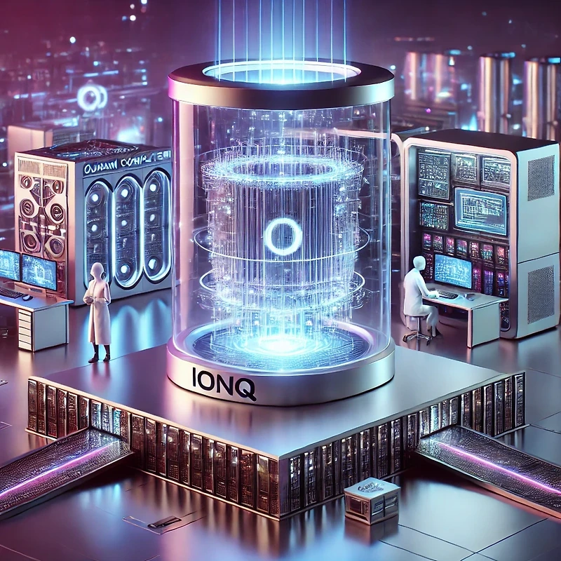25년 1월 15일 긴급 속보 아이온큐(IONQ) 메릴랜드의 양자 컴퓨터 중심지 도약 발표