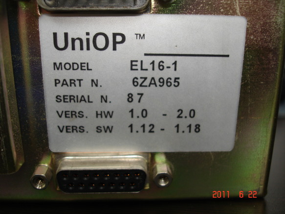 UniOP EL16-1 VIEW1