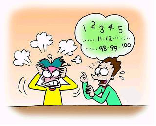 삽화266: When angry, count to a hundred.