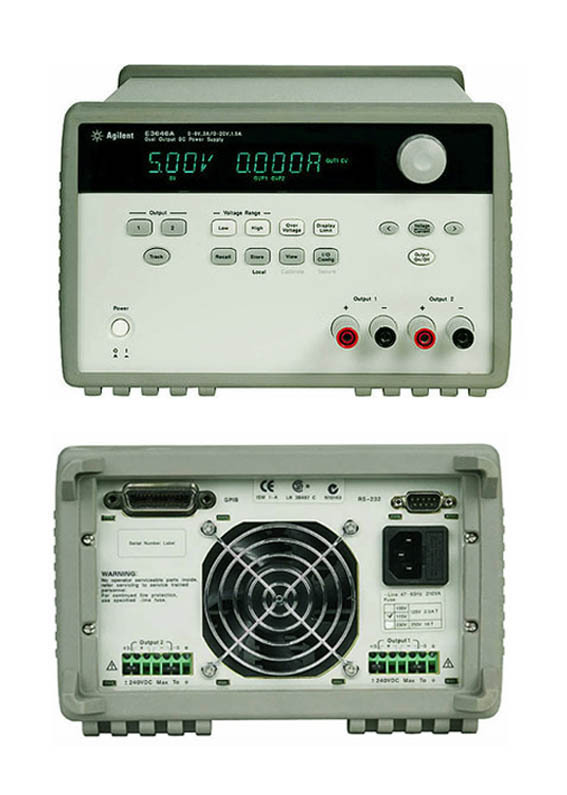 [중고계측기] HP/Agilent E3647A Programmable dc Power Supply, 전원공급기