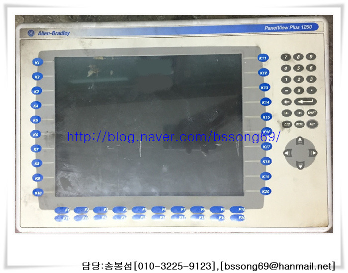 Allen Bradley Panelview PLUS 1250 CAT. 2711P-RDB12C Ser. C / 2711P ...