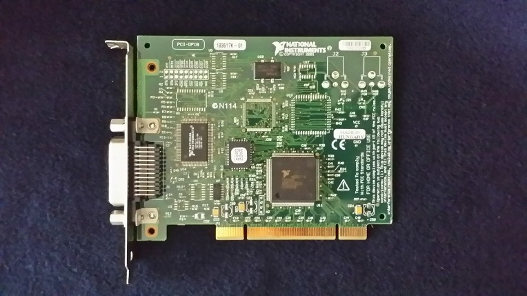 NATIONAL INSTRUMENTS PCI-GPIB card