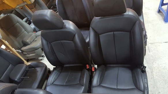 알페온 (10~15년) 순정 통풍 전동 열선 가죽시트 운,조 검정 / 자동차중고부품대한모터스