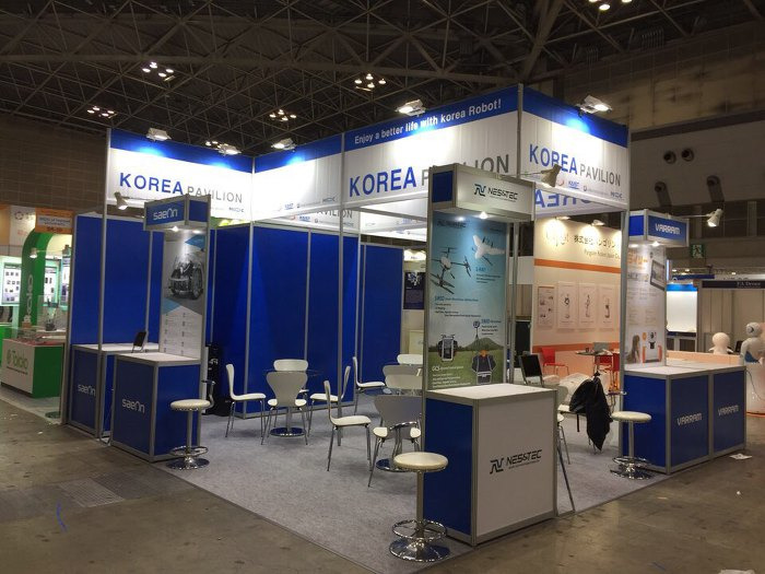 해외전시부스_ 일본 도쿄 빅사이트 iREX2017 전시회에 전시부스디자인 부터 해외부스시공까지