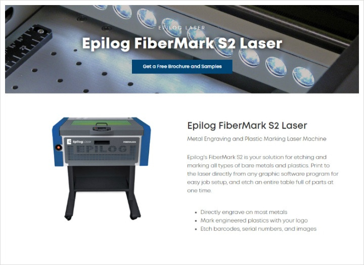 [한스팩토리 7호기] EPILOG LASER FiberMark S2 30W / 에필로그 레이저