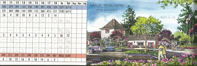 [라운드기록] 2013.2.21 @Mile Square Golf Course (The Classic)