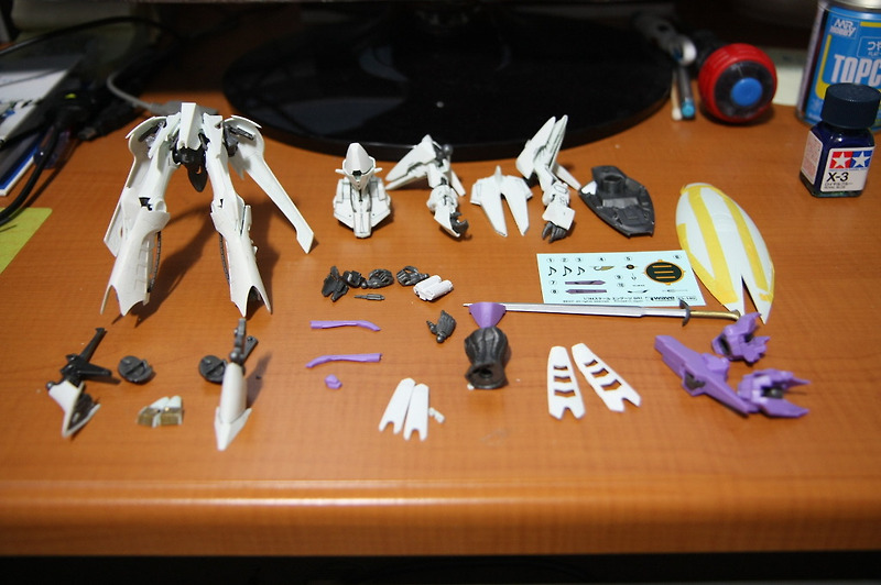 1/144 FSS ENGAGE SR1 [WAVE 09] -3- 작업중