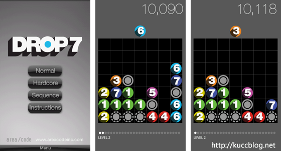 안드로이드 게임- 신개념 테트리스 블럭게임 Drop7 :: 컥군의 날로먹는 IT 사용법