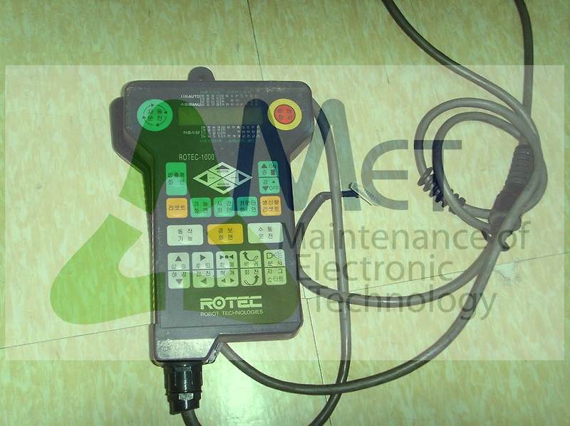 ROTEC, ROBOT TECHNOLOGIES, ROTEC-1000, ROTEC1000, 로텍 컨트롤러 수리,